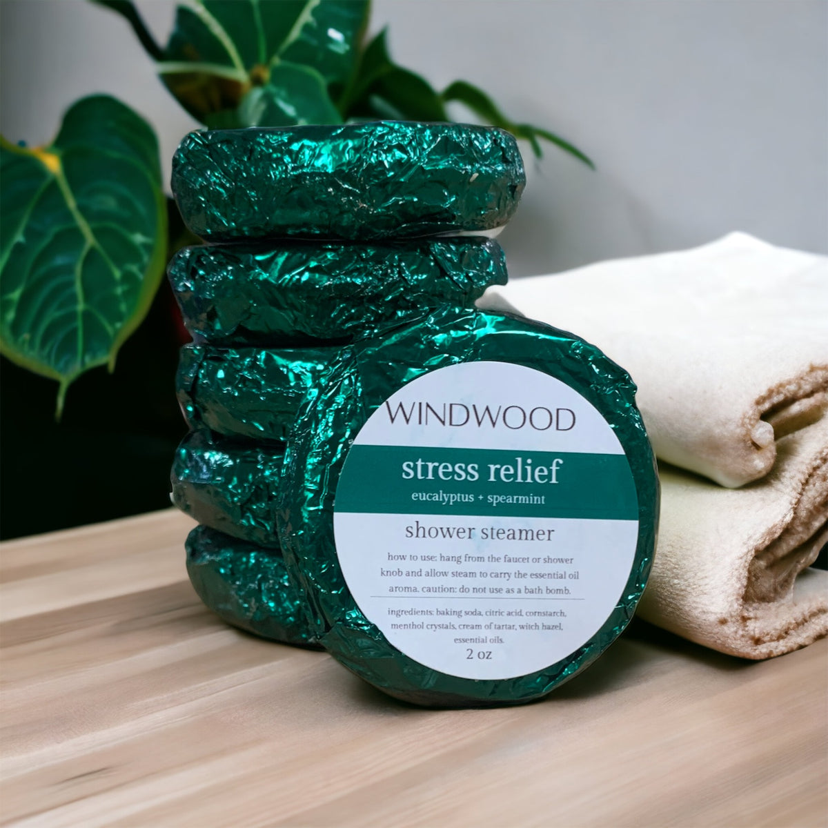 Stress Relief Shower Steamer – Windwood Farm Soap